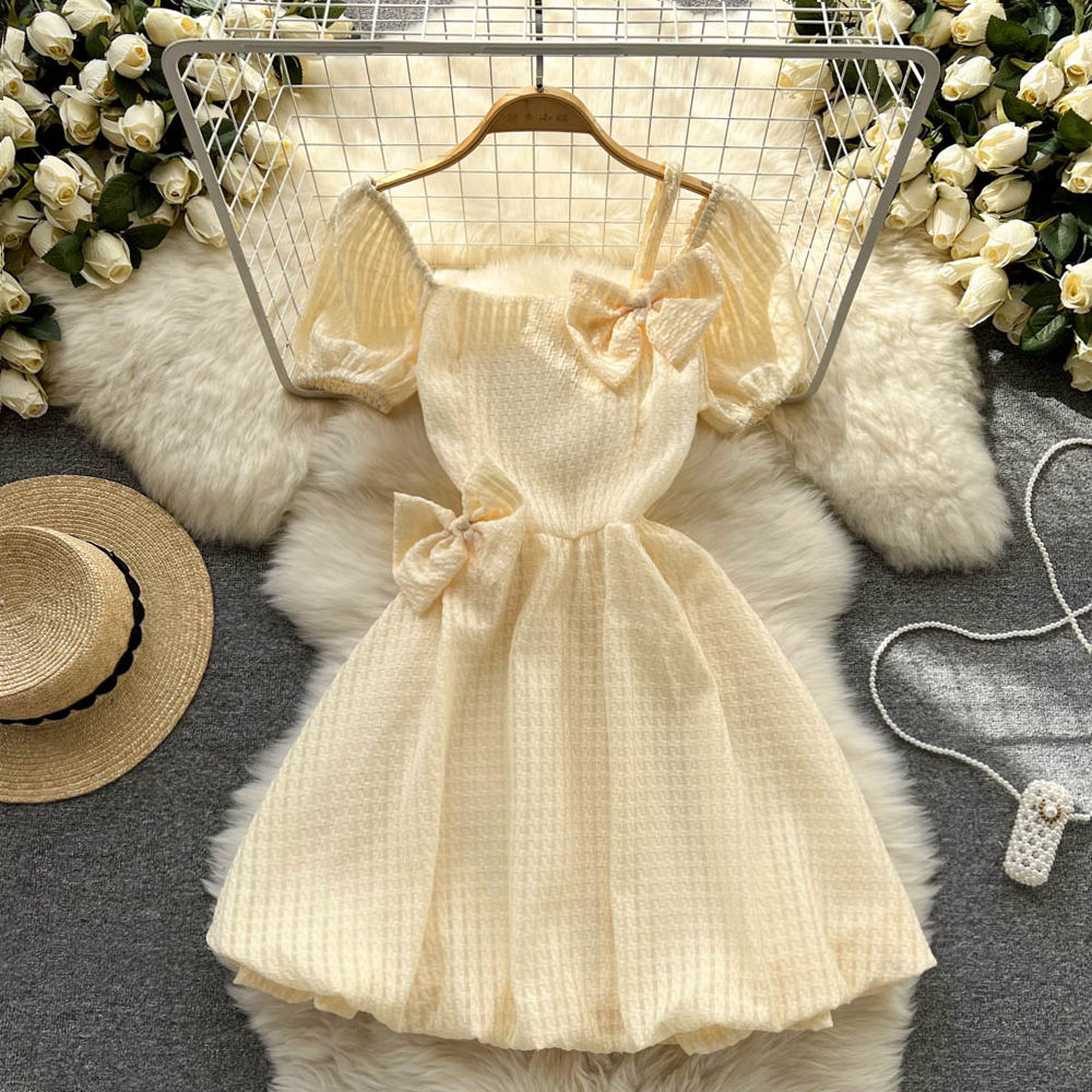 Sweet Bow Dress Vintage Dress on Luulla